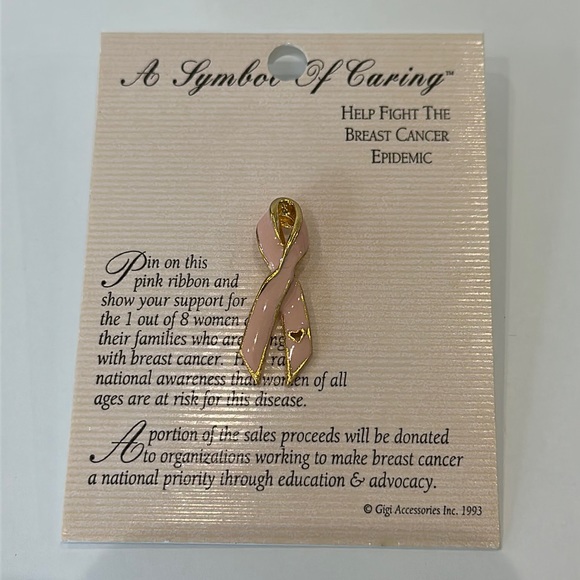 Jewelry | Vintage Breast Cancer Pin | Poshmark